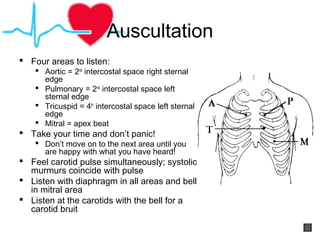 Approach to the cardiovascular examination | PPT