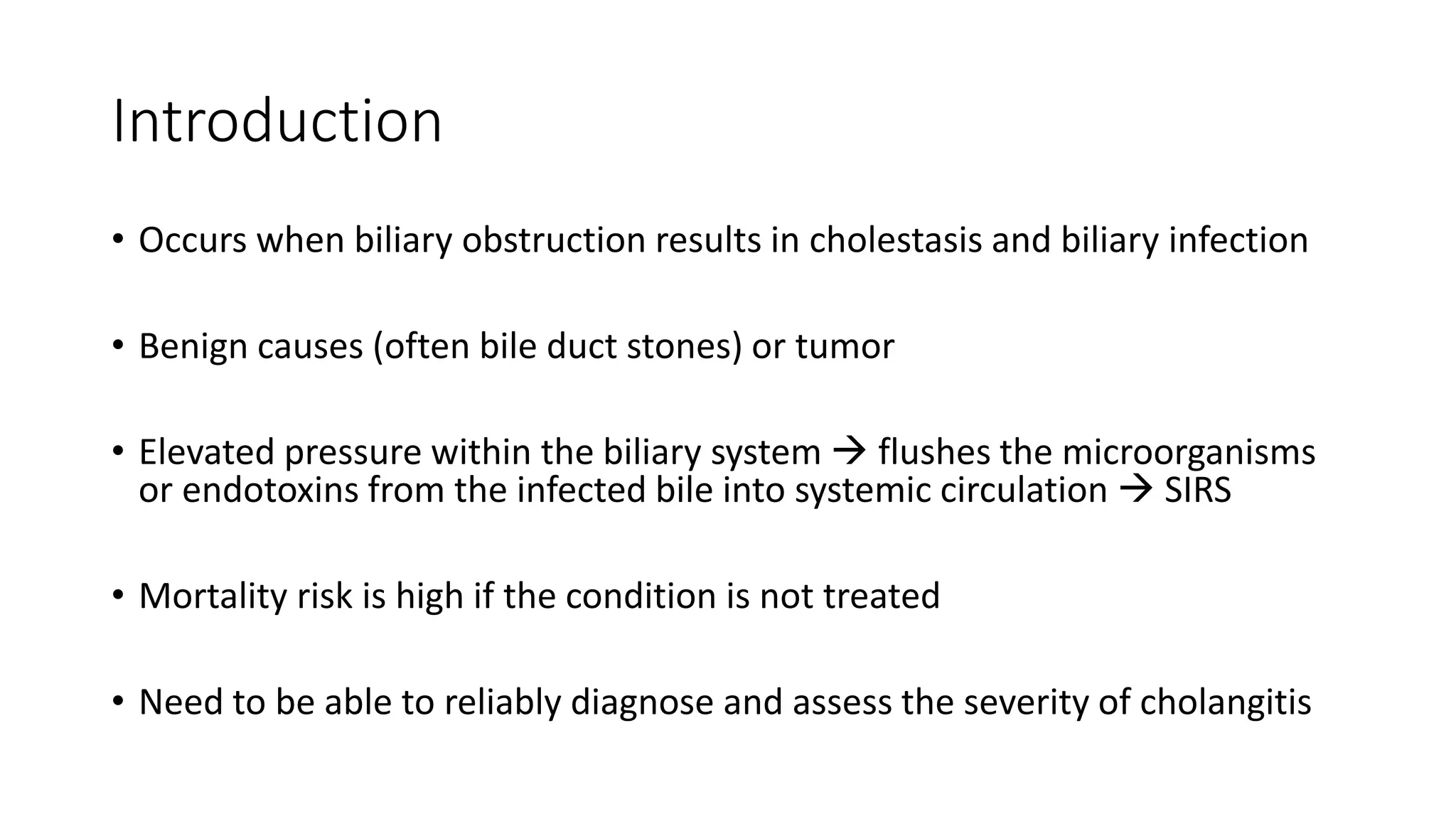 Approach and Management of Cholangitis.pptx