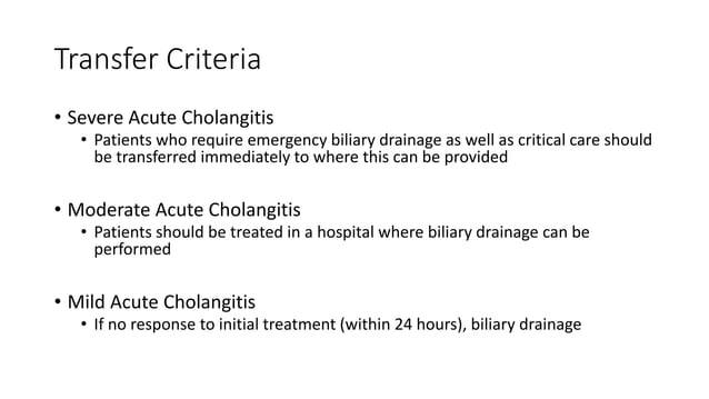 Approach and Management of Cholangitis.pptx