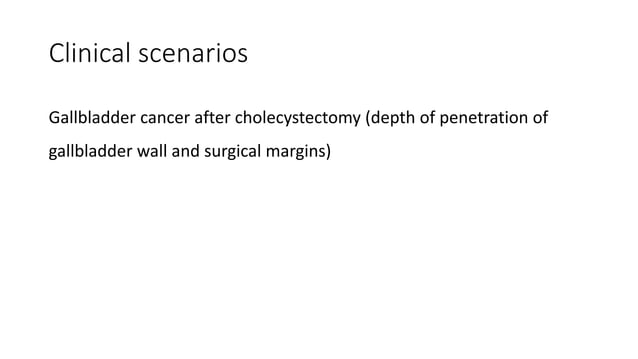 Approach and management of incidental carcinoma gallbladder | PPTX ...