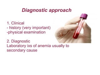 APPROACH TO ANEMIA FOR MEDICAL ASSISTANTS | ODP