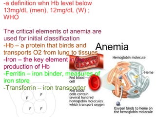 APPROACH TO ANEMIA FOR MEDICAL ASSISTANTS | ODP
