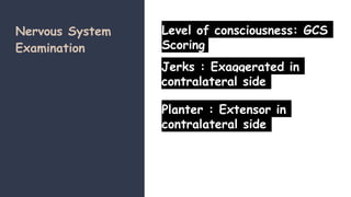 Approach A Patient With STROKE for beginnerspptx | PPTX