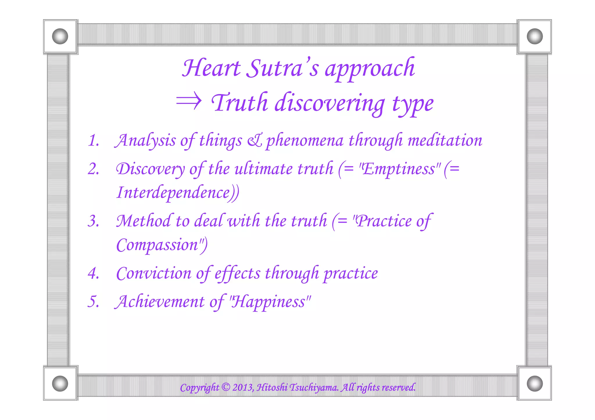 The whole picture of Wisdom & Compassion | PPT | Free download