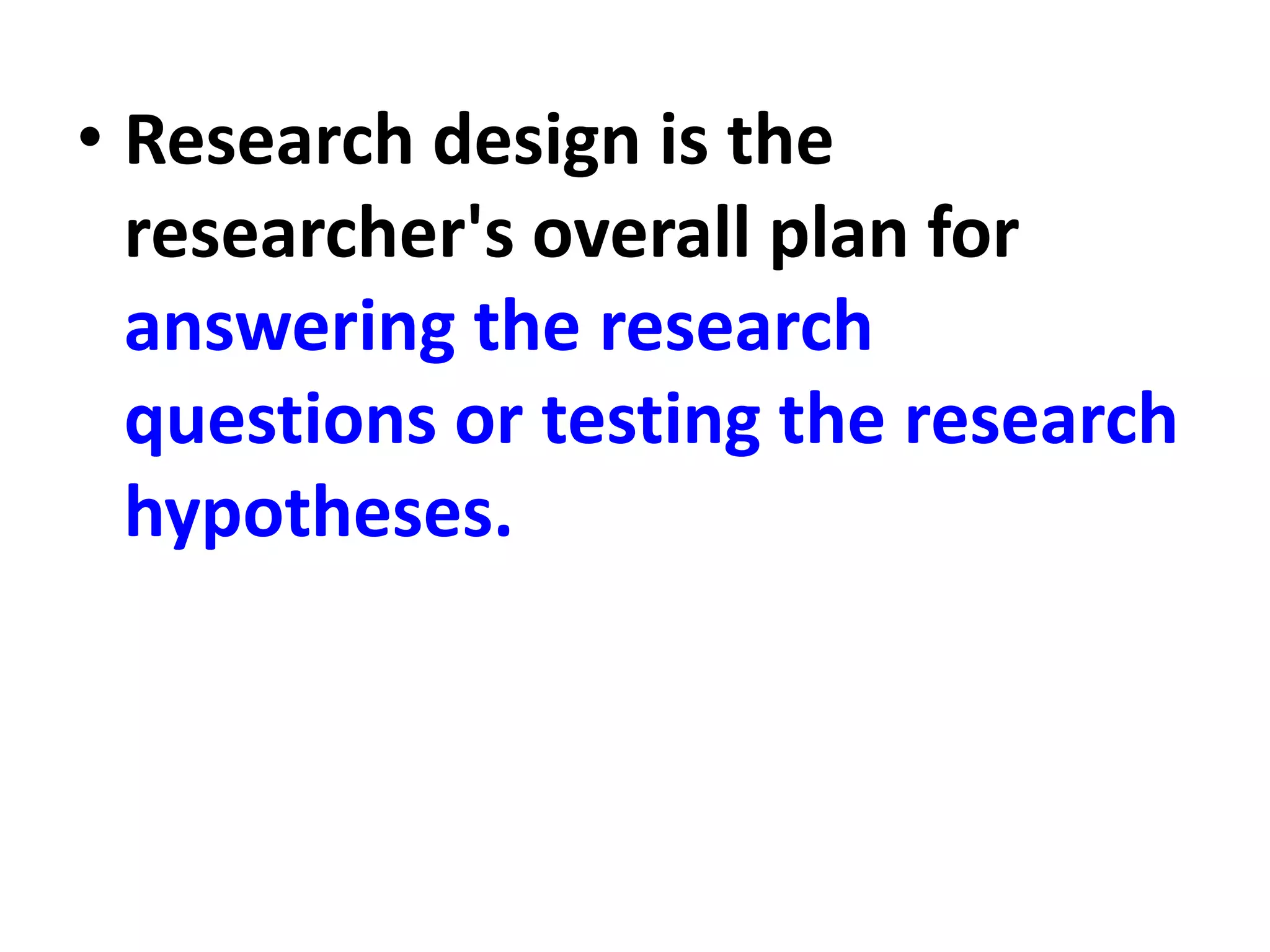 RESEARCH APPROACH & DESIGN | PPTX