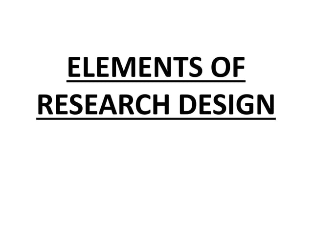 RESEARCH APPROACH & DESIGN | PPTX
