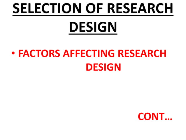 RESEARCH APPROACH & DESIGN | PPTX