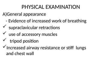 Approach to Dyspnea types, causes and management | PPTX