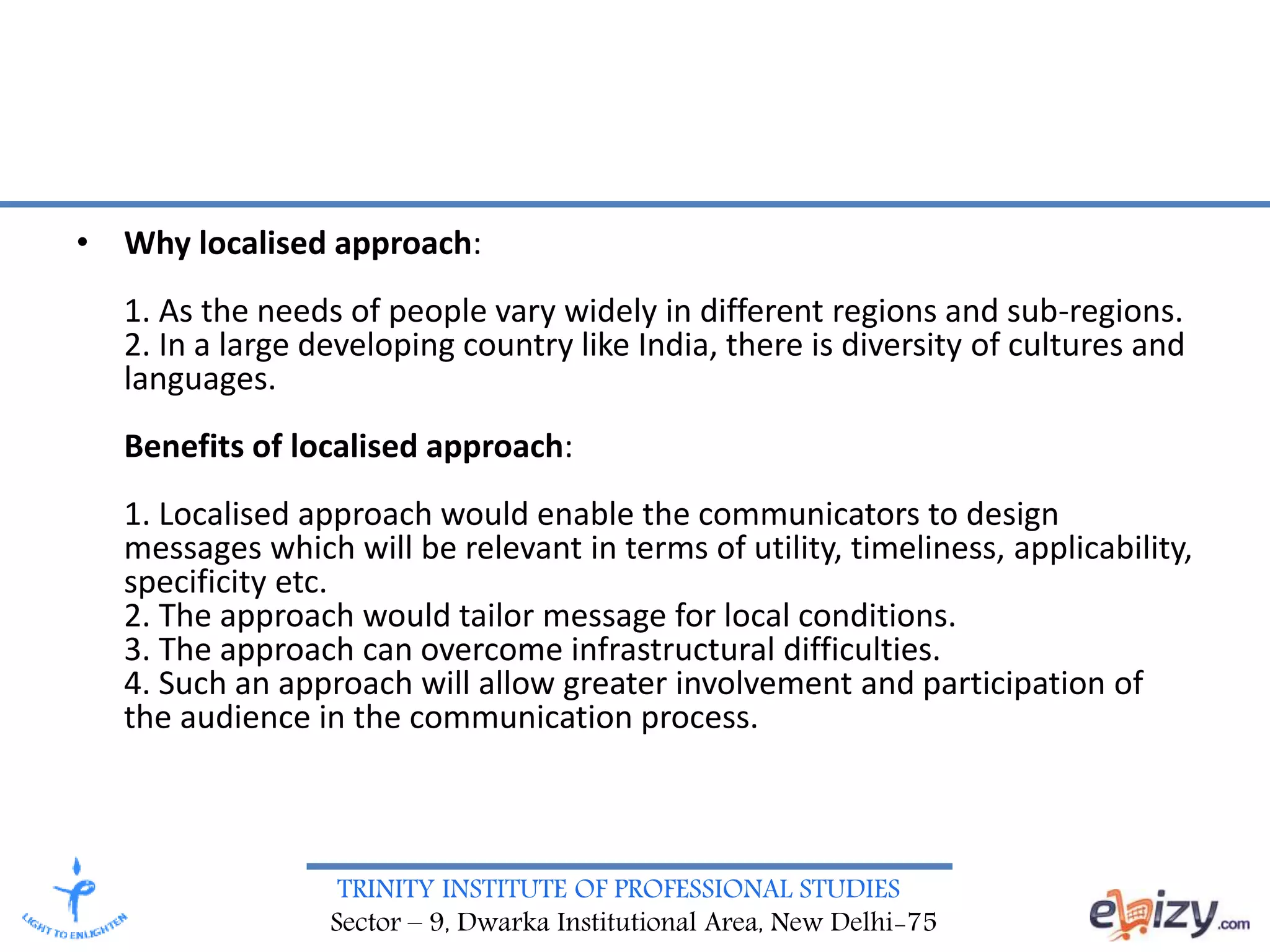 Approaches Development Communication Pptx Business Business And Finance