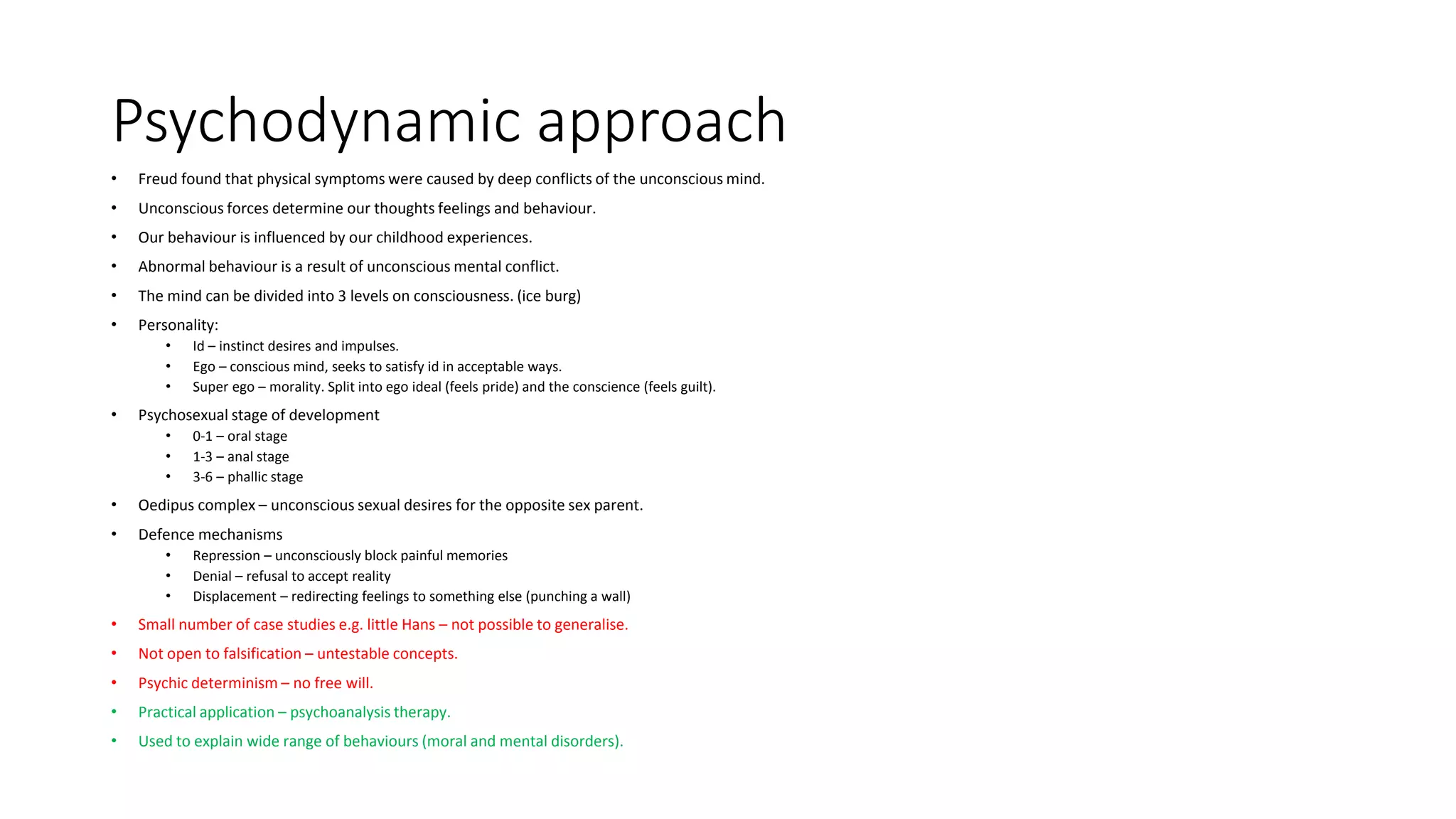 Approaches - A Level AQA Revision Notes | PPTX