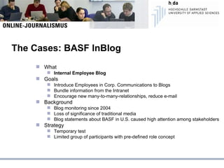 Approaches of Companies in Germany to the Social Web | PPT