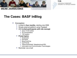 Approaches of Companies in Germany to the Social Web | PPT