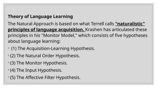 APPROACHES-TO-LANGUAGE-TEACHING. Module . | PPT