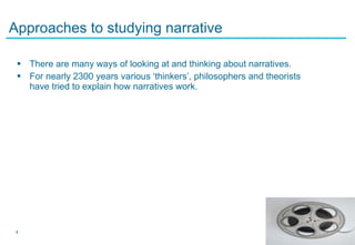 Approaches to narrative theory | PPT | Fantasy | Genres