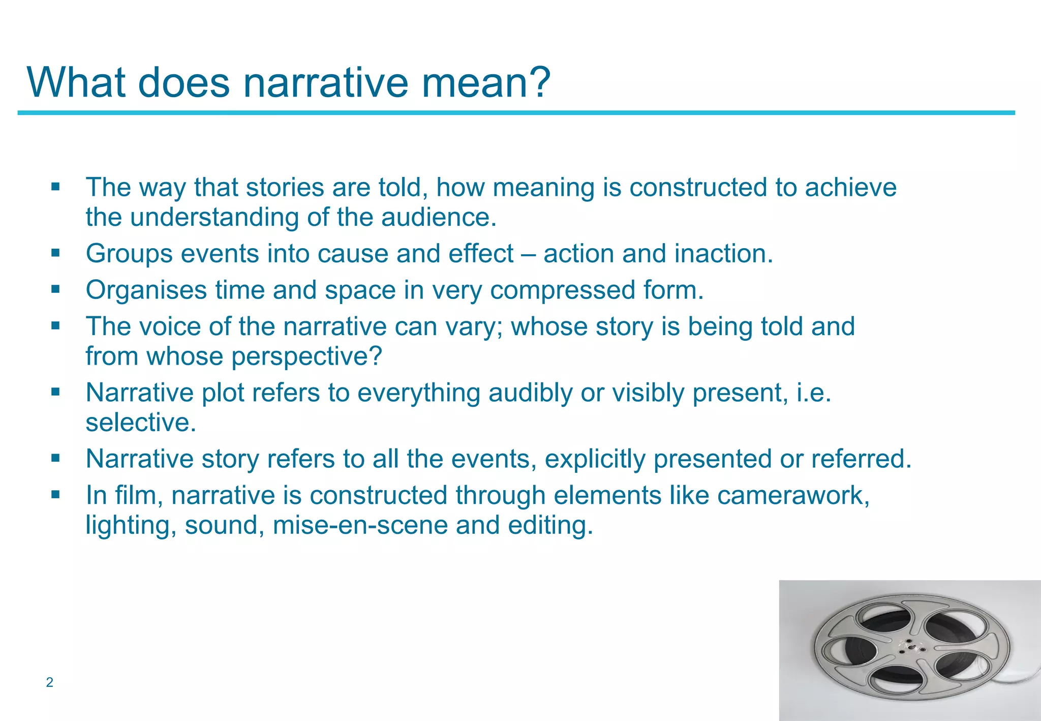 Approaches To Narrative Theory | PPT