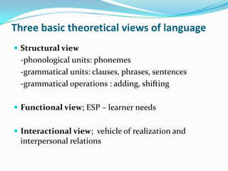 Approaches and methods in language teaching | PPTX