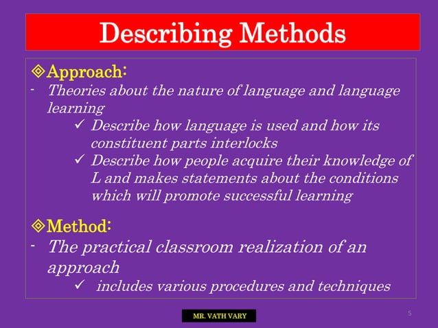 Approaches and Methods in Language Teaching.pptx