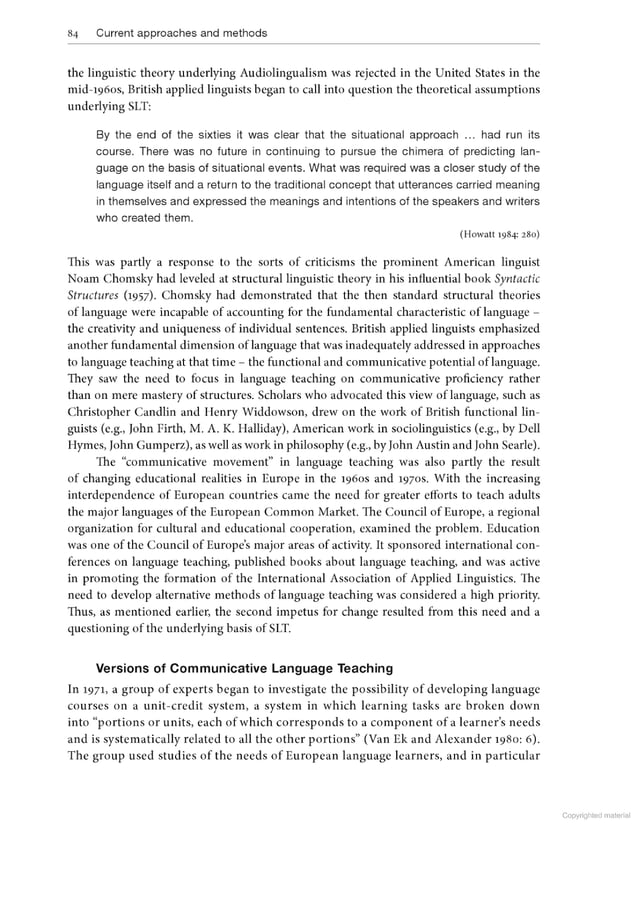 Approaches And Methods In Language Teaching Jack C Richards Theodore