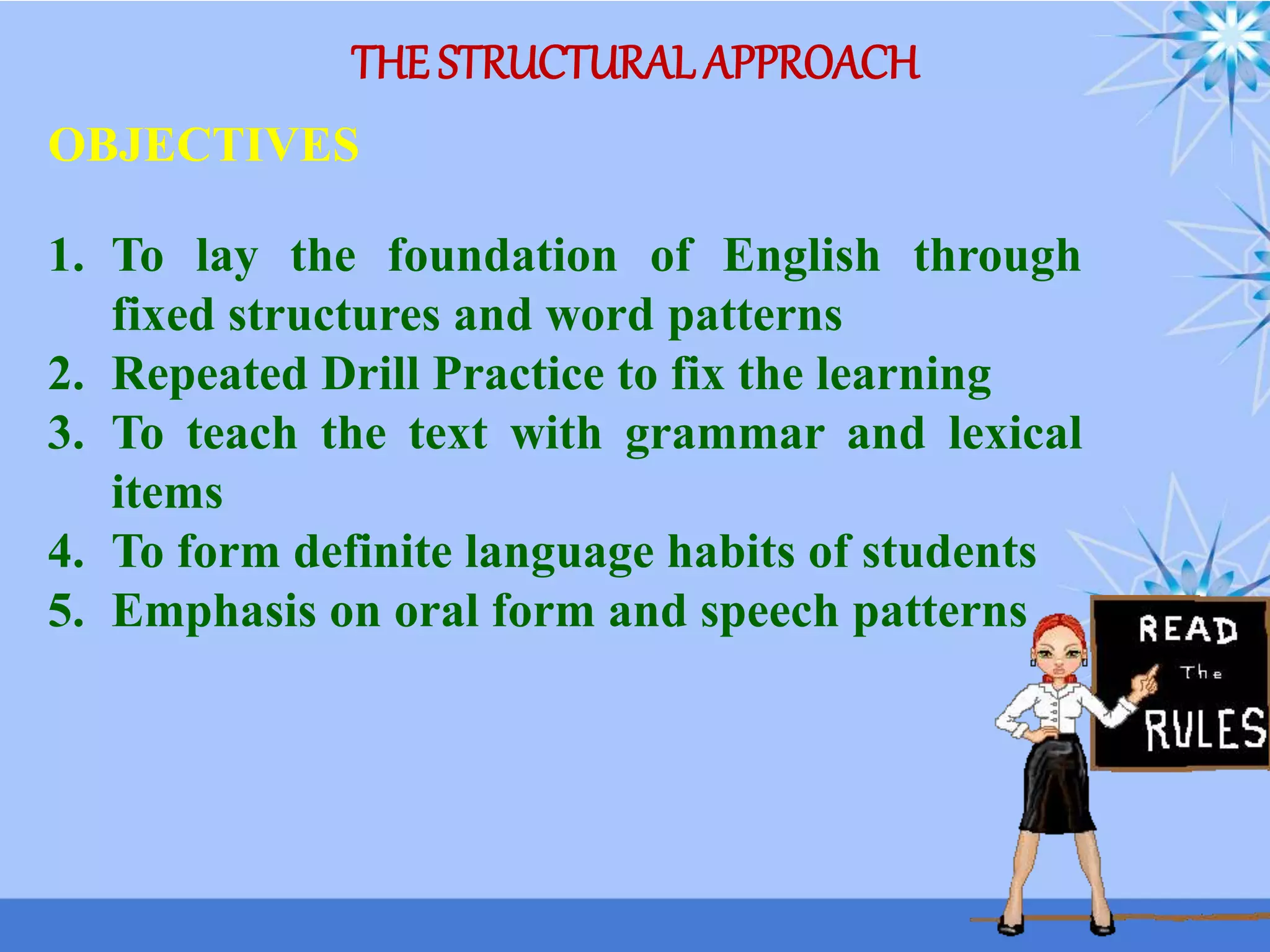 Approaches and methods of teaching english | PPTX