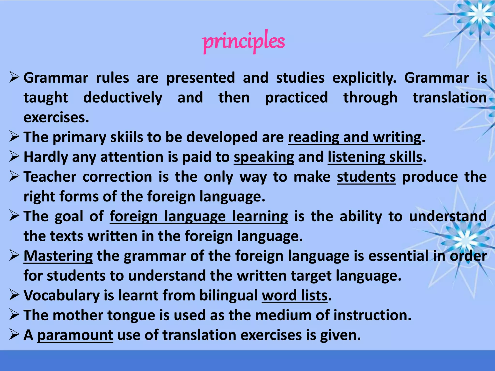 Approaches and methods of teaching english | PPTX