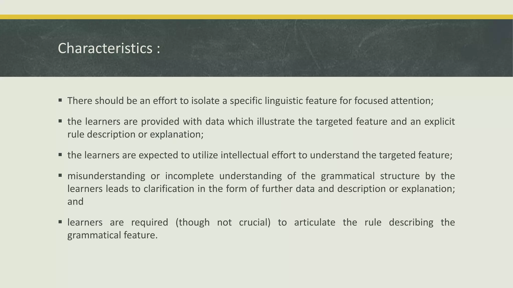 Approaches And Procedures For Teaching Grammar Ppt