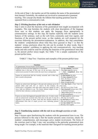 Approaches And Procedures For Teaching Grammar | PDF