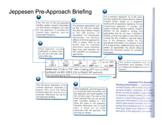 Approaches plates and approach charts explanations | PDF