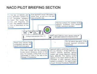 Approaches plates and approach charts explanations | PDF