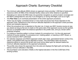 Approaches plates and approach charts explanations | PDF | Air Travel ...
