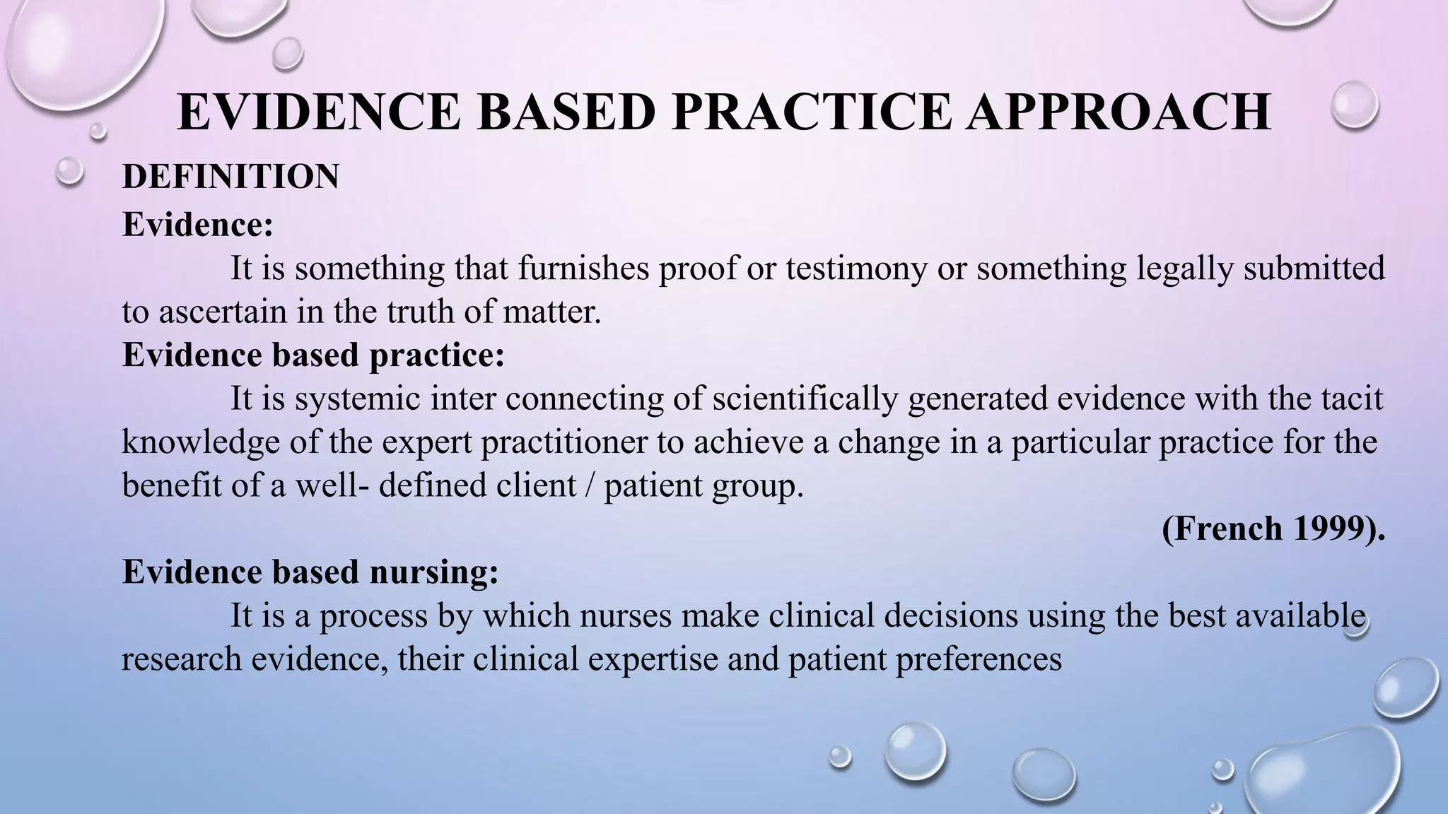 Approaches in chn | PPTX