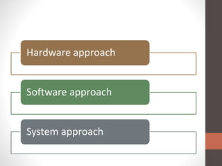 Approaches in educational technology | PPTX