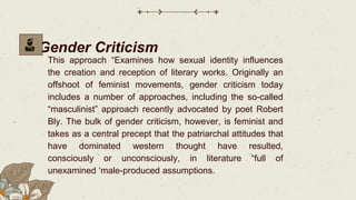 Approaches in Literary Criticism. A PowerPoint presentation about ...