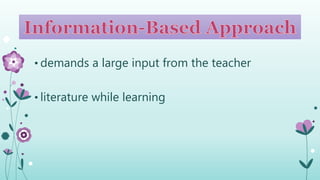 Approaches in literature teaching | PPTX