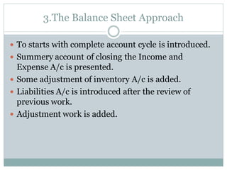 Approaches in teaching accounting | PDF