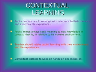 Approaches in teaching and learning mathematics | PPT