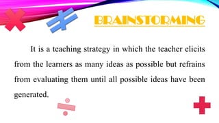 Approaches in teaching mathematics | PPTX