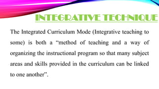 Approaches in teaching mathematics | PPTX