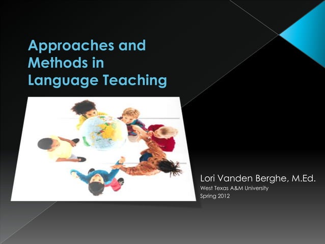 Approaches and Methods for Language Teaching | PPSX