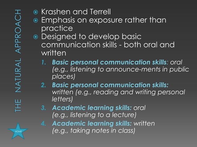 Approaches And Methods For Language Teaching Ppt