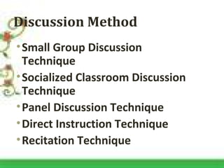 Approaches,methods and techniques | PPT