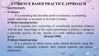 Approaches of community health nursing | PPTX