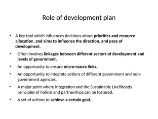 Approaches of Development planning .pptx