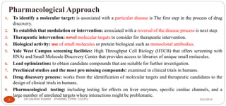 Approaches of drug discovery | PPTX
