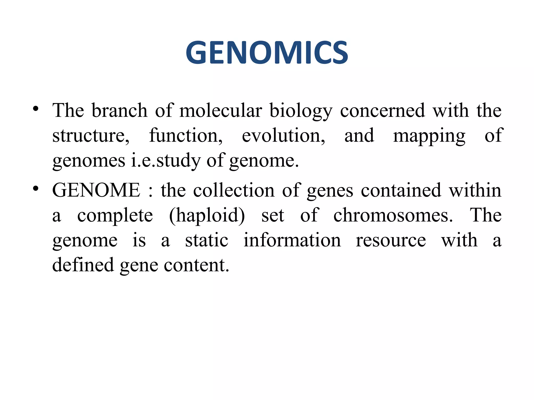 Systems biology & Approaches of genomics and proteomics | PPT | Biological Sciences | Science