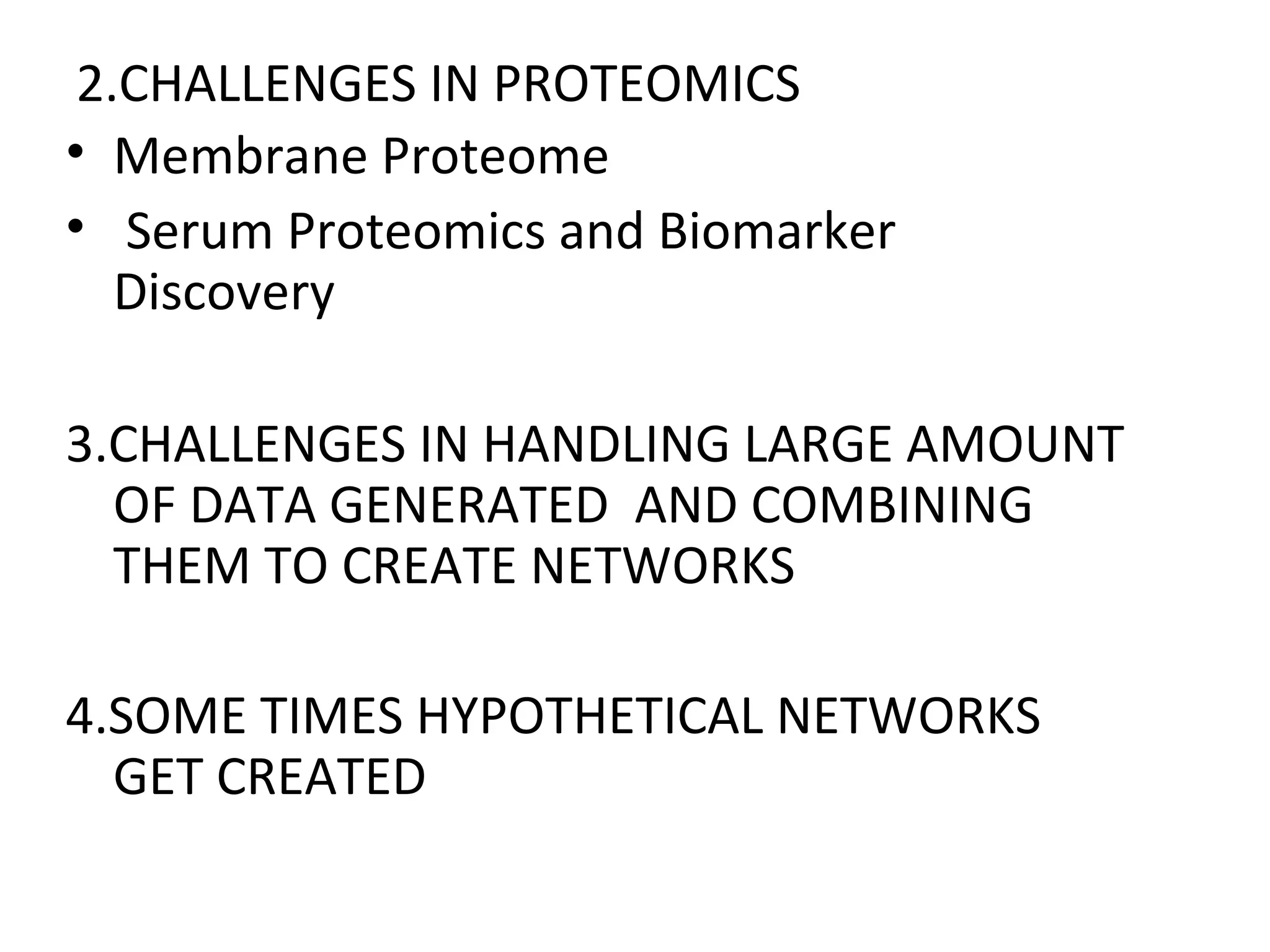Systems biology & Approaches of genomics and proteomics | PPT | Biological Sciences | Science