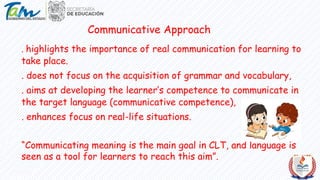 Approaches IN Communication and kind of different approaches | PPTX