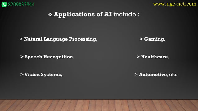 Approaches to Artificial intelligence pdf | PPT