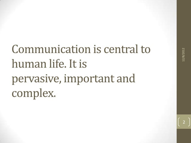 Approaches to communication the idea of theory. | PPT