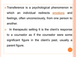 Approaches to counseling | PPTX