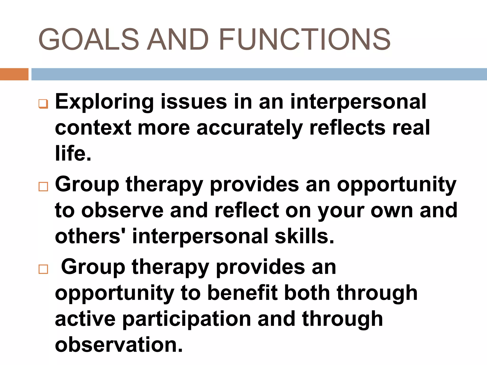 GOALS,FUNCTIONS AND DEFINITIONS OF GROUP GUIDANCE,GROUP COUNSELLING AND ...
